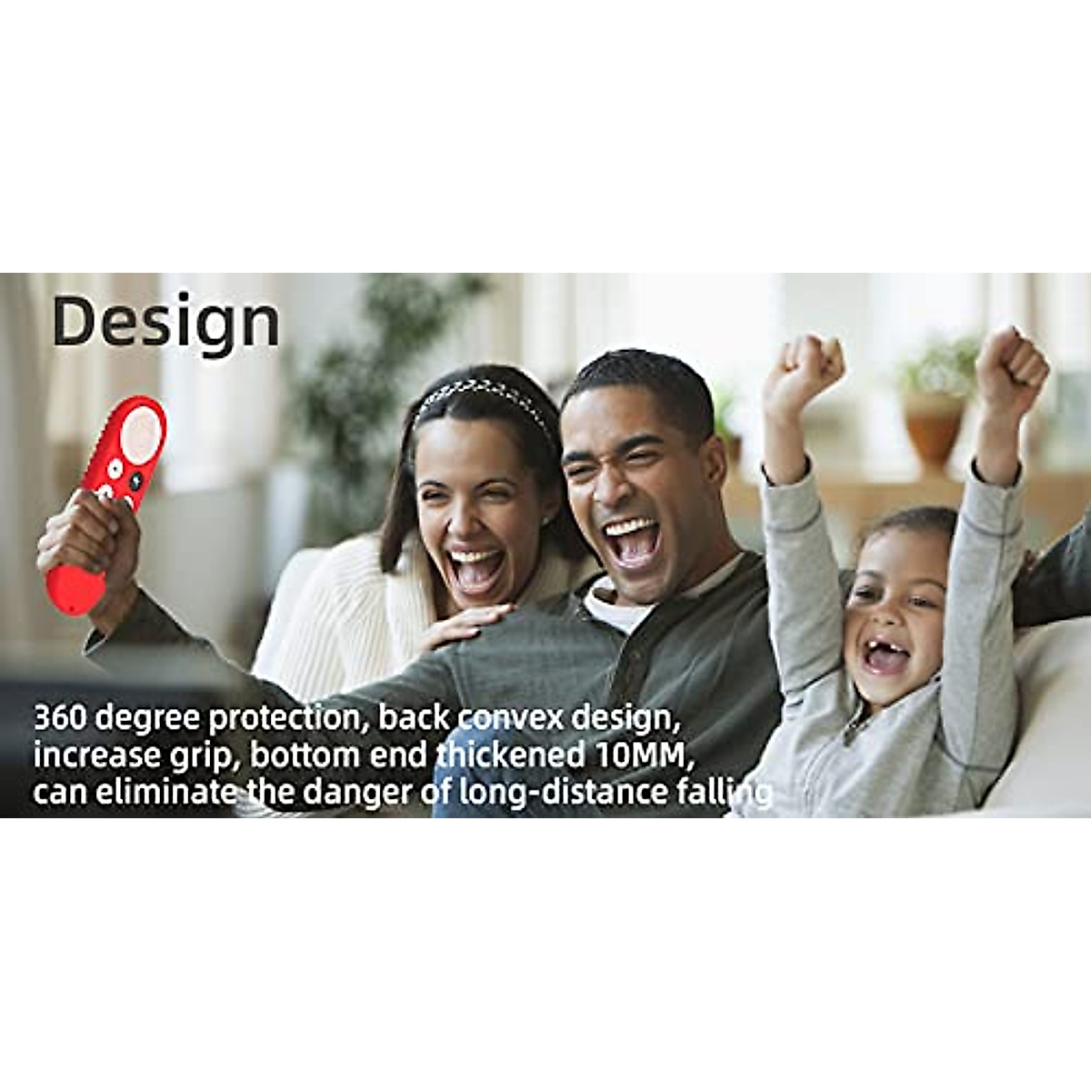 Silicone Case for Chromecast with Google TV 2020 Voice Remote Protective Cover for 2020 Chromecast Voice Remote (Black)