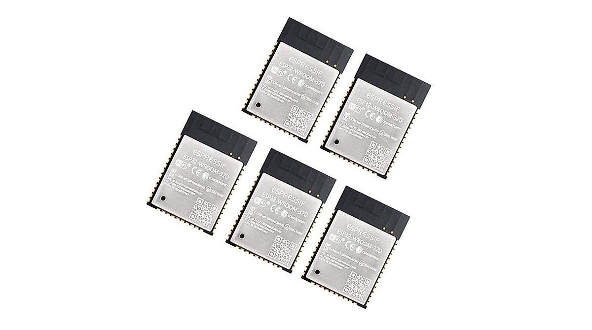 ESP32-WROOM-32D Module - Bluetooth & WiFi (Pack of 5)