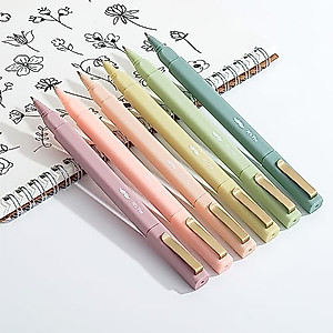 Mr. Pen- Aesthetic Pens, 6 Pack, Black Ink, Fast Dry, No Smear Bible Pens No Bleed Through, Fine Point Pen, Ballpoint Pens Ballpoint, Fine Tip Pens for Note Taking, Pens Aesthetic