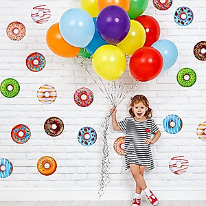 Colorful Donuts Party & Classroom Decor | 50 Pieces for Fun & Learning