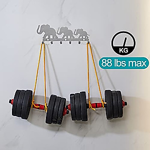 Autoly, Coat Rack Wall Mount installs The Door Hanger Hook Against The Wall, Coat Hanger Wall can Organize The Room. Coat Hooks Wall mounted6 Hooks 1 Piece，Length 9.84in* Width 4.13in