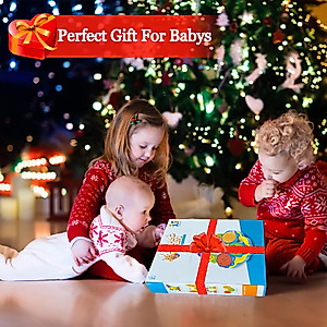 Musical Drum Piano Baby Toys 6 to 12 Months Baby Toys 12 to 18 Months Infant Toys Early Education Music/Lights/Funny Sounds Christmas Birthday Gifts Toys for 1 2 3 4 Year Old Boys