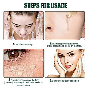 Advanced Deep Anti-Wrinkle Serum, Advanced Deep Anti-wrinkle Serum, Anti-Aging Daily Serum, Hyaluronic Acid Face Serum Anti Aging Wrinkle ,Hydrating & Brightening Serum for All Skin Types (2PC)