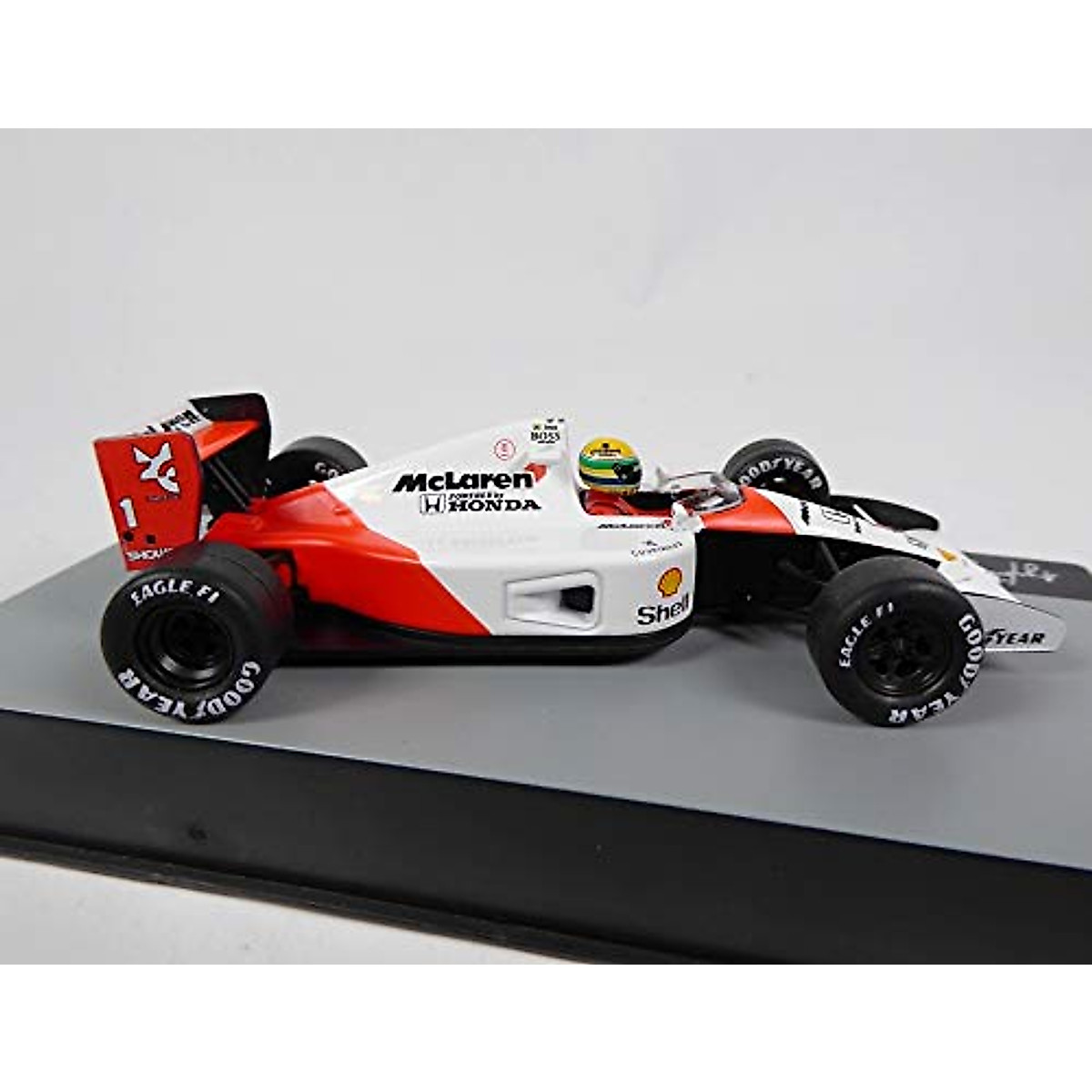 OPO 10 - Ayrton Senna McLaren MP4/6#1 - World Champion - Formula 1 1991-1:43 Altaya (714)