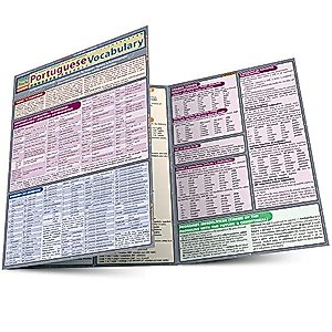 Portuguese Vocabulary QuickStudy Laminated Reference Guide (QuickStudy Academic)