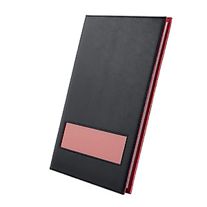 Rexel Prostyle OnView Display Book with 40 A4 Pockets - Black/Pomegranate