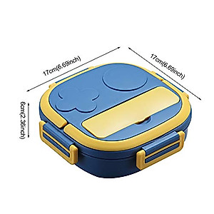 LVOERTUIG 550ML Stainless Steel Bento Insulated Lunch Box for Kids Toddler Girls, Eco Metal Portion Sections Leakproof Lid,Pre-School Kid Daycare Lunches and Snack Container Outdoor Picnic