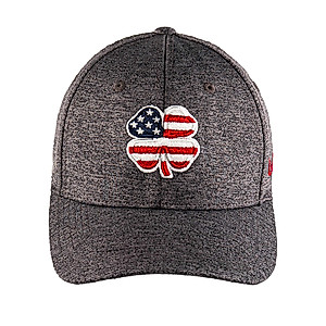 BLACK CLOVER USA Flag Heather Flex Stretch Fitted Cap