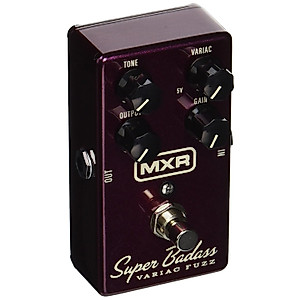 Briskdrop MXR M236 Super Badass Variac Fuzz Pedal Bundle with Dunlop ECB003 Power Supply and MXR Patch Cable