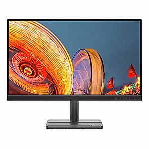 Lenovo L24e-30 23.8-Inch Ultra-Thin FHD Monitor, VA Panel, FreeSync, 3-Side NearEdgeless, 75Hz, 4ms, HDMI, VGA, VESA Mountable