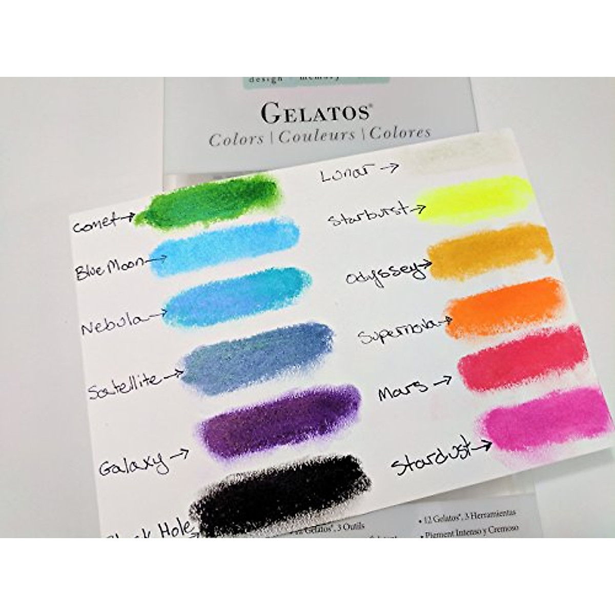Faber-Castell Gelatos Colors Set, Iridescents - Water Soluble Pigment Crayons - 15 Iridescent Colors