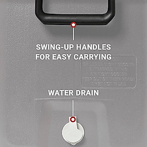 Coleman Classic Series Insulated Portable Cooler, Leak-Resistant Outdoor Hard Cooler Keeps Ice up to 5 Days, 150-Quart