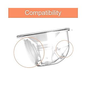 Loveishere Duckbill Valves and Silicone Diaphragm, Compatible with Momcozy/TSRETE/PADRAM/LoveOfLive/OMFMF Breast Pumps Replace momcozy S9|S10|S12 Pump Parts/Accessories,4pcs Set