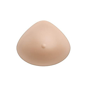 Amoena Balance Essential Light-weight Volume Delta 224 Quality Silicone Breast Prosthesis/Shaper for Breast Asymmetry/Mastectomy - Single Item Ivory Small