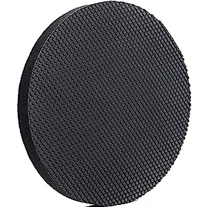 WEST HORSE 6" Car Detailing Clay Pad, Clay Bar Pad Disc for Auto Detailing, 1Pc Magic Clay Pad and 1Pc Hand Strap Applicator (6 Inch, Black)