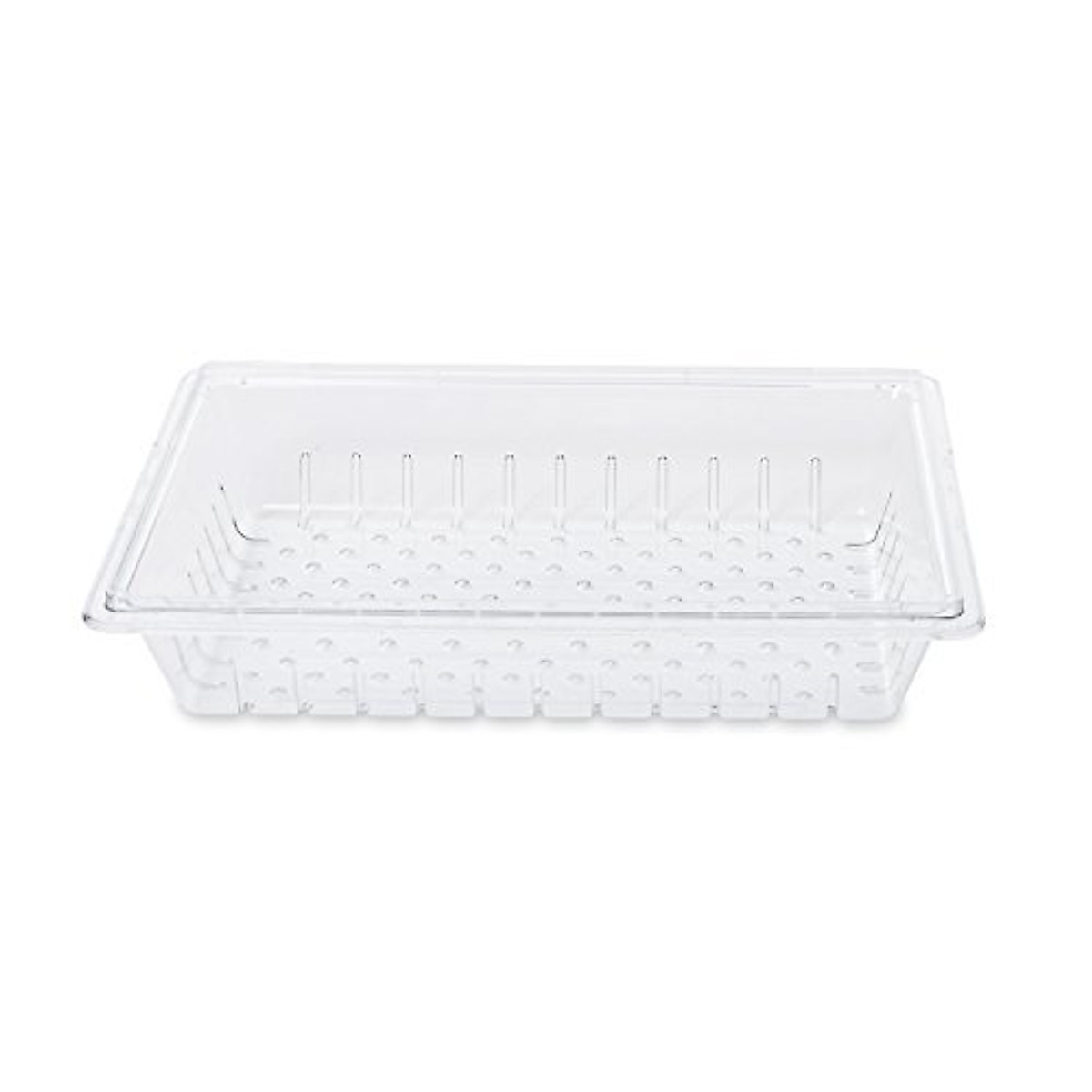 Rubbermaid Commercial Products Food Storage Box Drainage Colander for 8.5, 12.5, 16.5 and 21.5 Gallon Sizes, Clear (FG330300CLR)