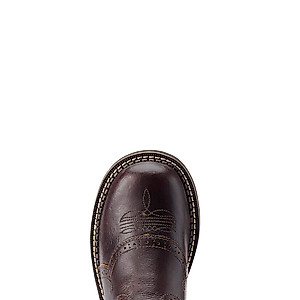 ARIAT BMVY9 Womens Fatbaby Heritage Farrah Western Boot Chocolate Chip/Henhouse 8