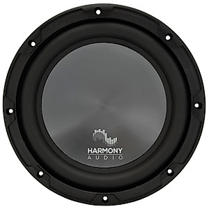 Harmony Audio Compatible with 2004-2015 Nissan Titan King or Crew Truck Harmony Bundle R104 Dual 10" Sub Box & HA-A400.1
