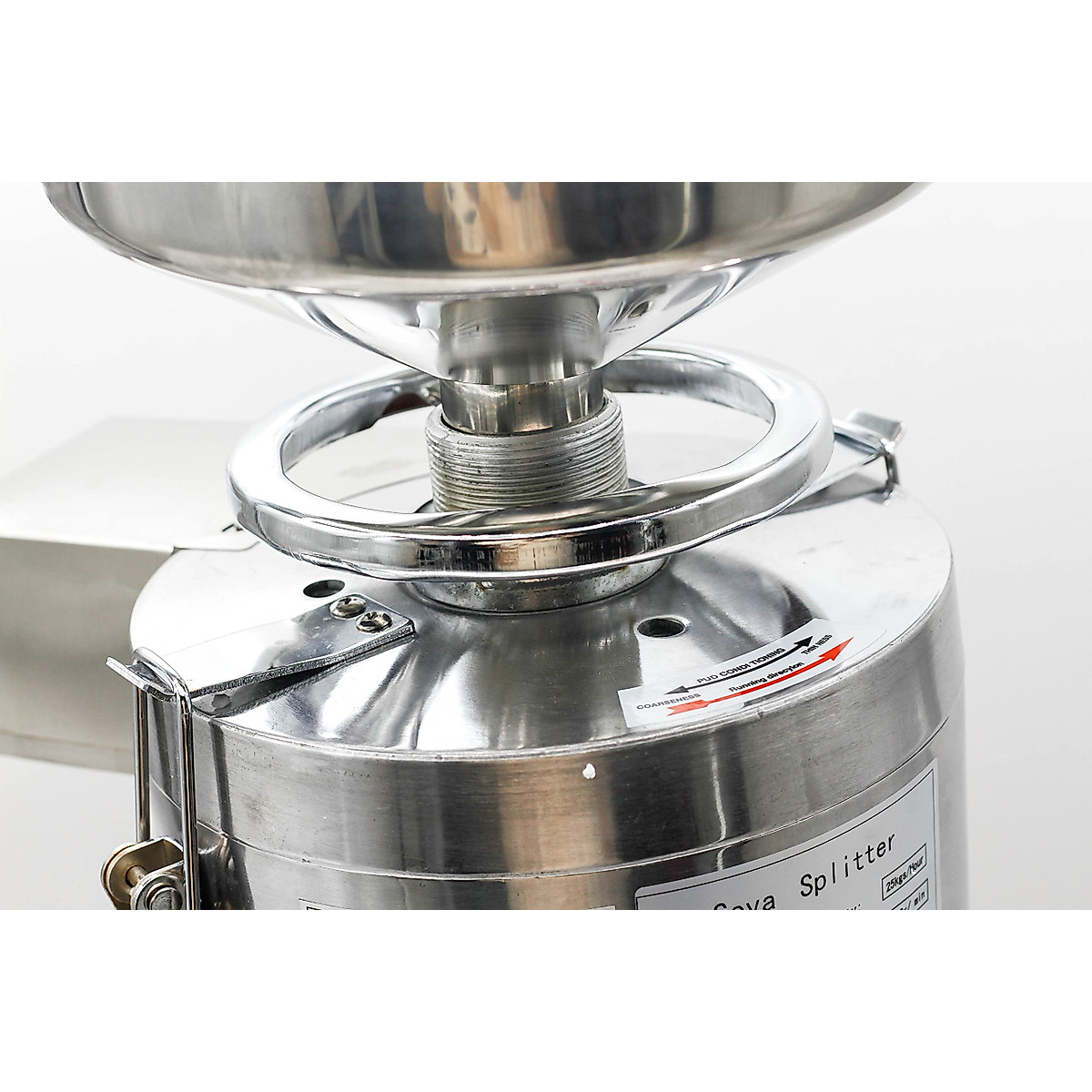 Commercial 110V Electric Tofu/Doufu Processing Machine Soy Milk Making Machine Soybean Milk Stainless Steel Soybeans Grinder Milker Soybean Liquid Residue Seperated for Business Purpose Only