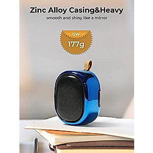 OROROW Small Bluetooth Speaker,Mini Portable Wireless Speaker,49-Foot Bluetooth Range,Enhanced Bass,Support TF Card,Bluetooth Speaker for iPhone,Travel,Hiking,Car,Gift(Blue)