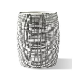 Kassatex Raffia Wastebasket