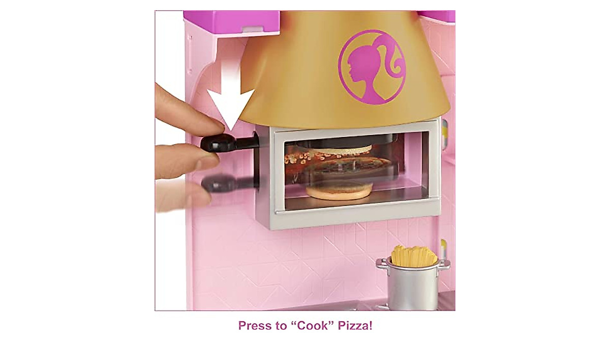 Barbie Cook ‘n Grill Restaurant Playset for Kids