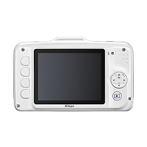Nikon COOLPIX S31 10.1 MP Waterproof Digital Camera with 720p HD Video (White) (OLD MODEL)