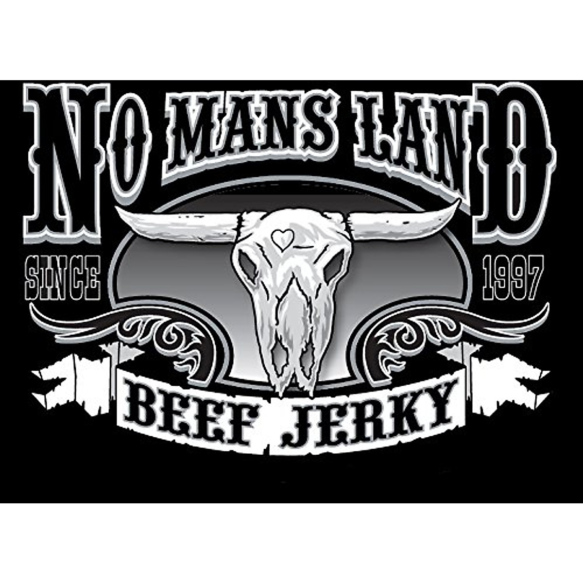 No Man’s Land MILD Beef Jerky High Protein Low Calorie Low Carb Beef Snack 16oz Bag