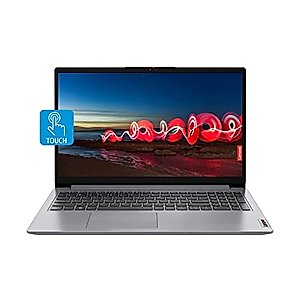 Lenovo IdeaPad Laptop, 15.6" FHD Touch-Screen Display, AMD Ryzen 7 5700U(Beats i7-1180G7), Wi-Fi, HDMI, Wireless-AX, Cloud Grey, Windows 11 (24GB RAM | 1 TB PCIe SSD)