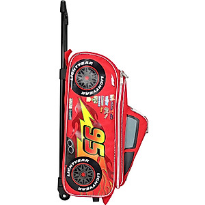 Pixar Cars 17 inches Lightning McQueen Shape Luggage