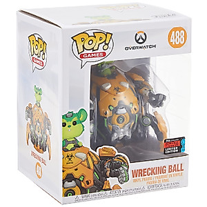 Funko Pop! Games: Overwatch - 6 Inch Toxic Wrecking Ball Vinyl Figure, Fall Convention Exclusive, Amazon Exclusive