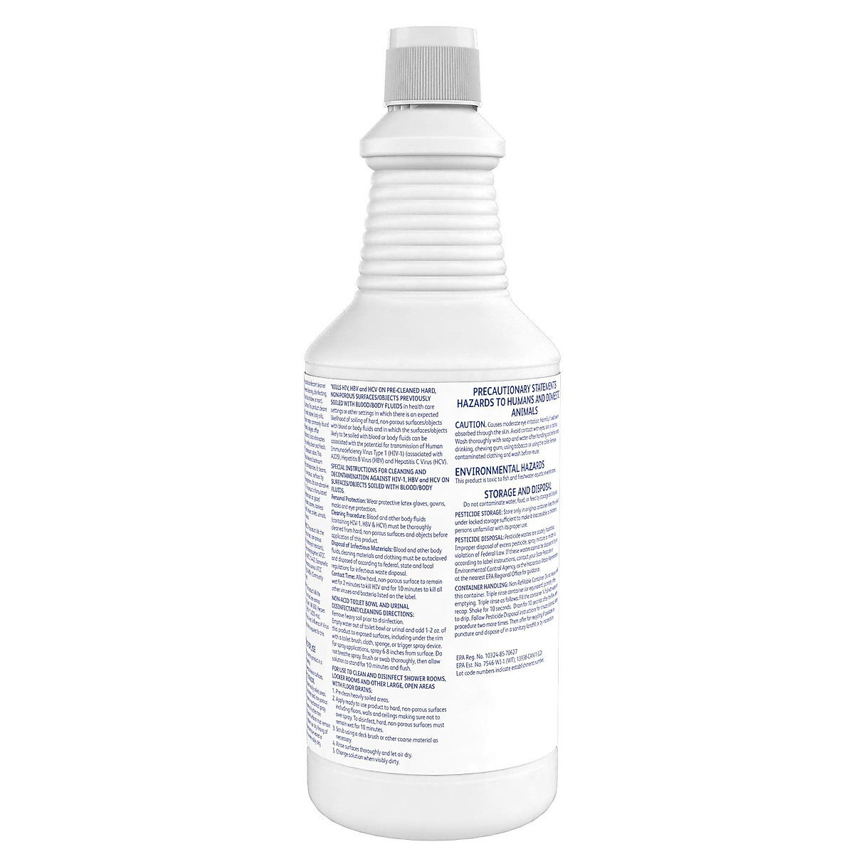 Crew Neutral Non-Acid Bowl & Bathroom Disinfectant,Squeeze Bottle, 32 oz (Pack of 1)