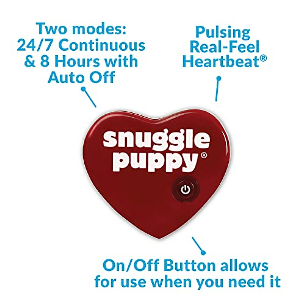 SmartPetLove Original Snuggle Kitty Heartbeat Stuffed Toy for Cats by Snuggle Puppy. Pet Anxiety Relief and Calming Aid in Tan Tiger, for All Breed Sizes.