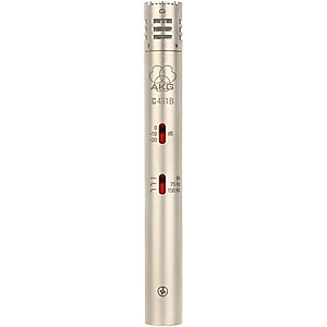 AKG C 451 B Reference Small-Diaphragm Condenser Microphone,Nickel,C451B