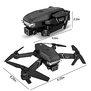 Dual 1080P HD Camera Drone - Exciting RC Toy Gift for Kids, Boys & Girls - Altitude Hold, Headless Mode, One-Key Start & Ad-justable Speeds for Thrilling Aerial Adventures