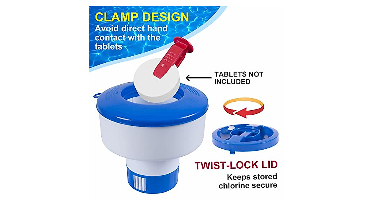 Sepetrel Pool Chlorine Floater Dispenser | Adjustable & Durable