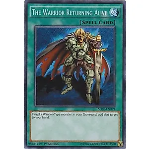 Yu-Gi-Oh! - The Warrior Returning Alive (SDSE-EN029) - Structure Deck: Synchron Extreme - 1st Edition - Common