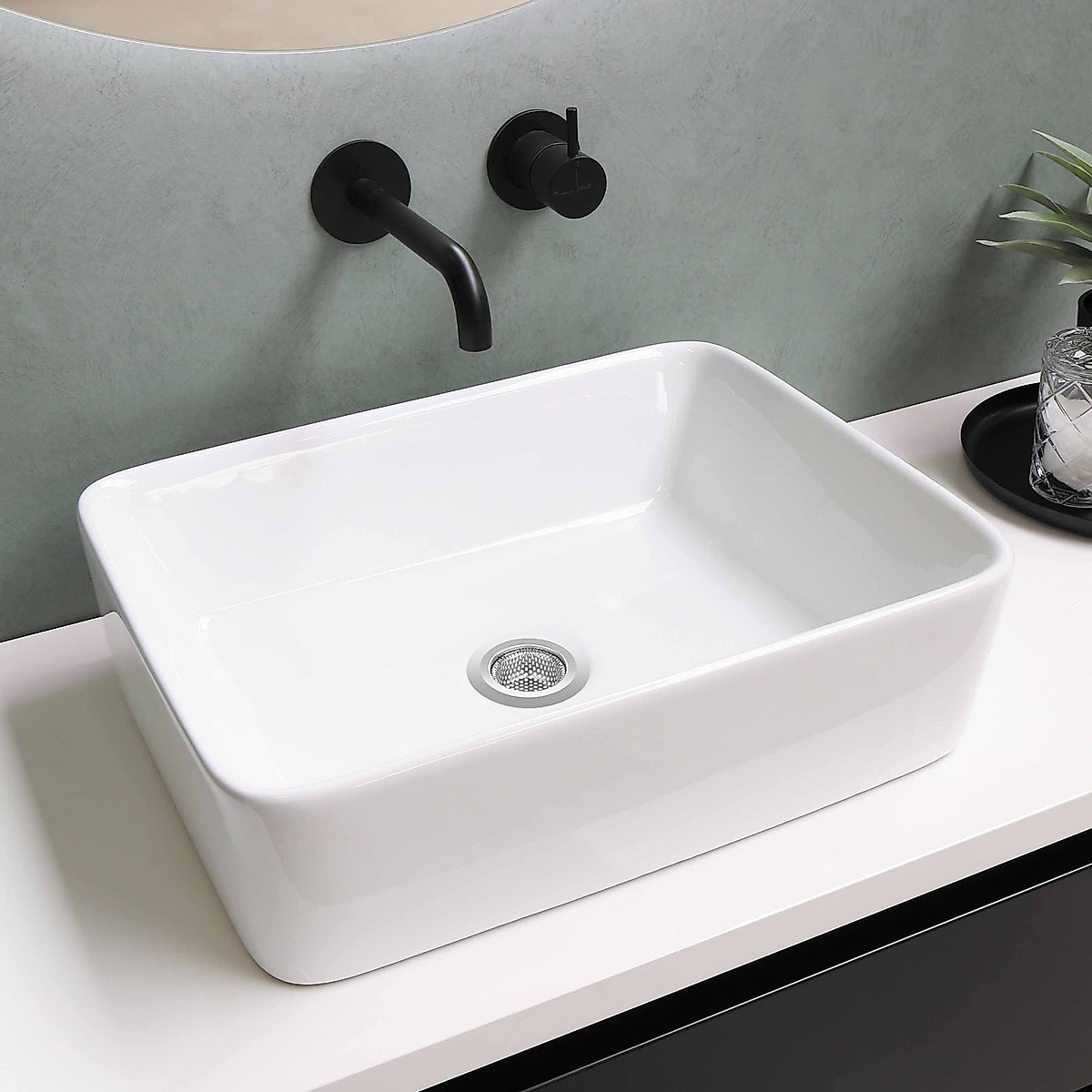 Ohtomber 2PCS Bathtub Drain Strainer - 2.79 inch Shower Hair Drain Catcher, Stainless Steel Shower Bathtub Drain Cover, Bathroom Sink Strainer Filter Basket for Bathroom Sink, Wash Basin Floor Drain