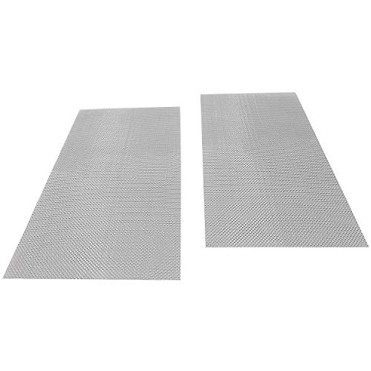 Longdex Reinforcing Mesh 2PCS 25x12.5cm 304 Stainless Steel 20 Mesh Woven Wire Wire Mesh Screen for Bumper Kayak Thermoplastic Repairs