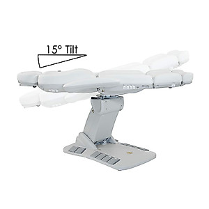 SKINACT Palma Electric Medical Spa Treatment Table (White)