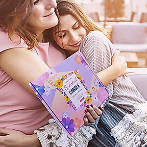 Haoson Christmas Candles Scented Gifts for Women Home Apple Cinnamon, Lavender, Vanilla, Jasmine, Cedar Wood, Fig, Teak, Gardenia and Magnolia Soy Candle Set for Mothers Day Gifts, 9 Packs