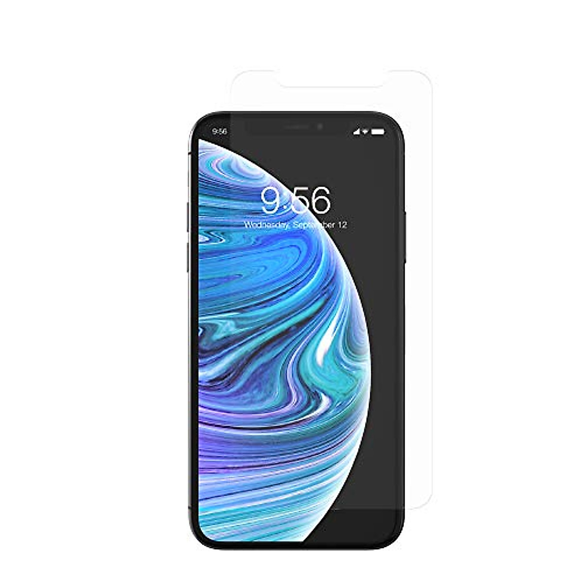 ZAGG InvisibleShield Glass+ Screen Protector – High-definition Tempered Glass for the Apple iPhone XS/ X – Impact & Scratch Protection