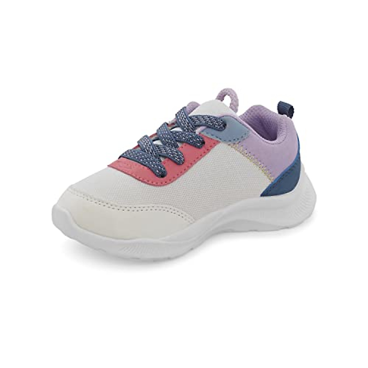 OshKosh B'Gosh Girls Ajax Athletic Sneaker, White, 9 Toddler