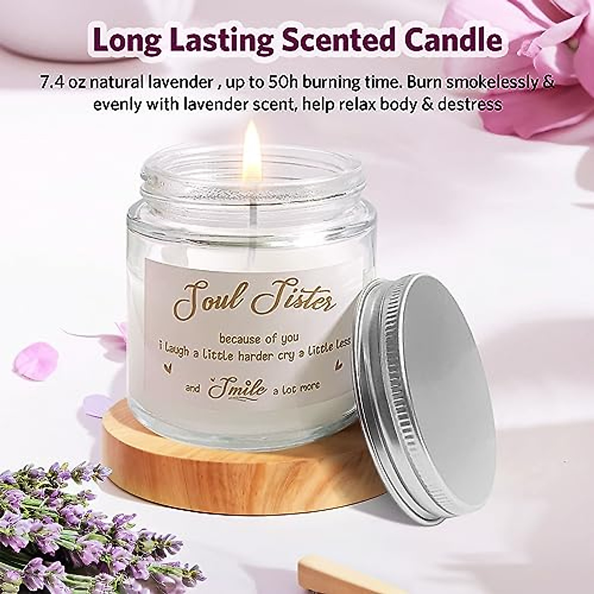 ICRGB Sister Birthday Gift ideas, Gifts Basket for Sister, Unique Birthday Gift Box for Sister, Customized Sister Friendship Gifts, Gift Set for Women, Thank You Gift for Sister