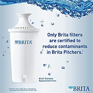 Brita Space Saver Water Filter Pitcher