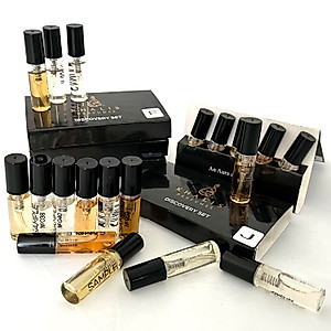 Maison d'Orient Men's Perfume Sampler Lot x 20 Sample Vials - Designer Fragrance Samples from the House of KHALIS Fragrances Dubai