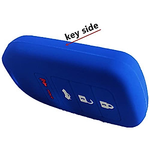 Smart Key Fob Cover Remote Case Keyless Protector Jacket for 2013-2021 Honda Accord EX EX-L Touring Civic CR-V HR-V Odyssey Pilot Ridgeline ACJ932HK1210A, A2C83161800