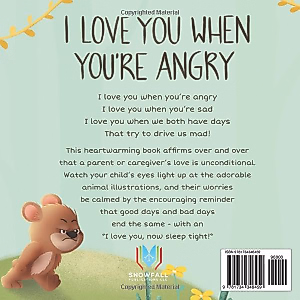 I Love You When You're Angry (Winters HeartHug Series: heartwarming children's books of unconditional love and emotional security)