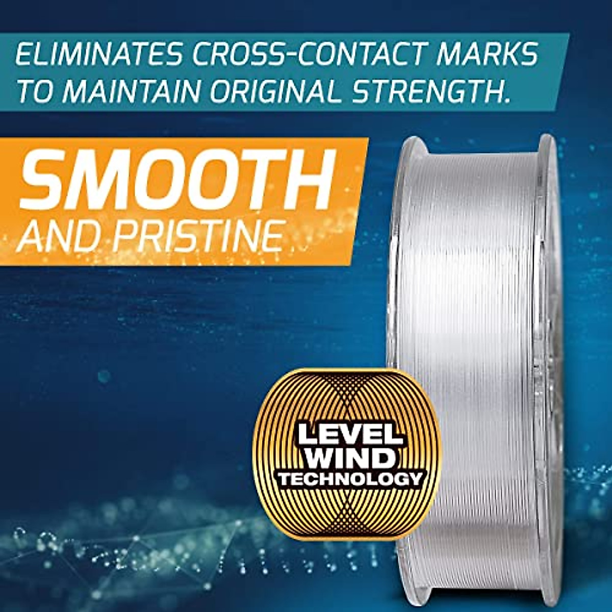 Seaguar IceX 100% Fluorocarbon Fishing Line, Abrasion Resistance, Made for Hard Water 4lbs, 50yds Break Strength/Length - 04ICE50