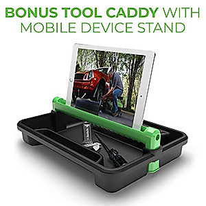 MYCHANIC Garage Rolling Toolbox Stool - Sidekick Stool - SK3 - Holds 500 lbs